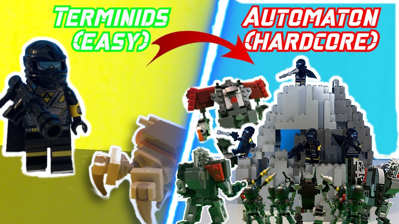 I built a HELLDIVERS 2 THEME in LEGO! - YouTube