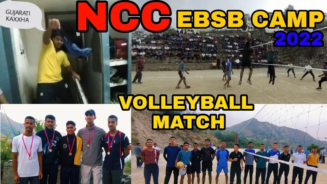 #Ncc Ebsb Camp 2022 Volleyball Match In ebsb camp Srt chamba Campus ...