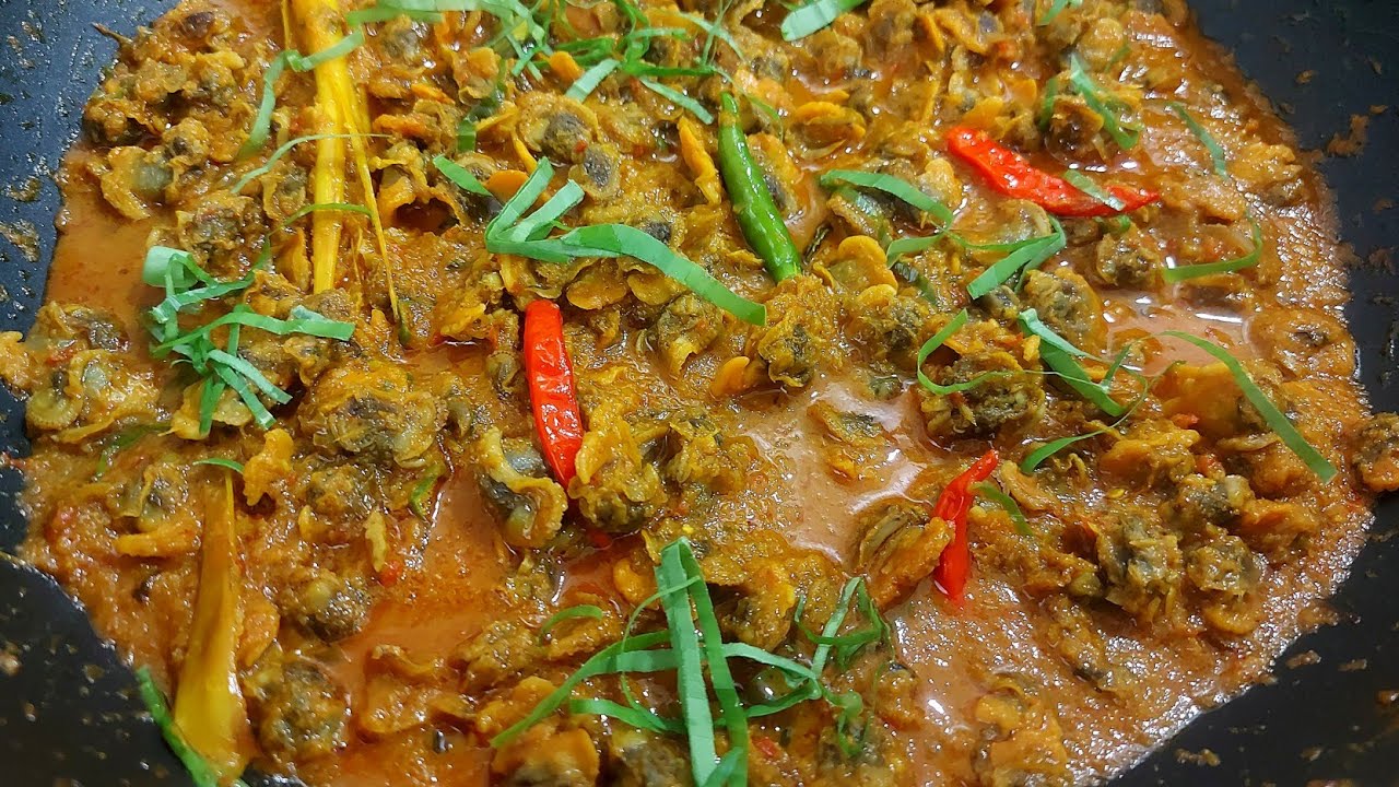 Masak Rendang Kerang Simple Yang Marvellous - YouTube