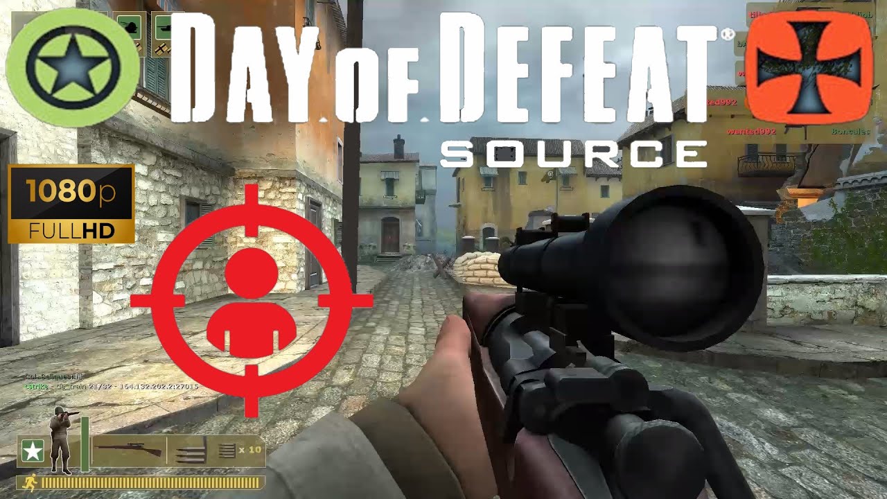 Day of Defeat Source - Professional Sniper - dod_jagd (41-21) Gameplay ...
