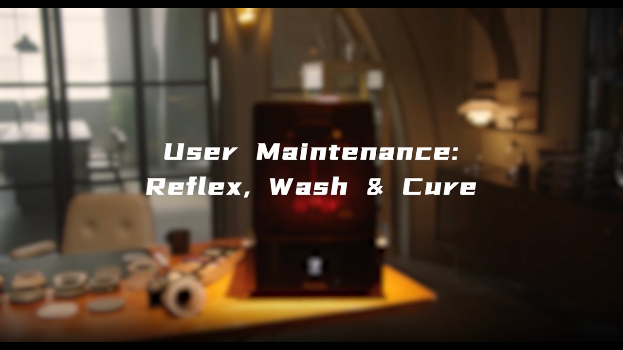 Heygears Reflex User Maintenance Reflex, Wash & Cure - YouTube