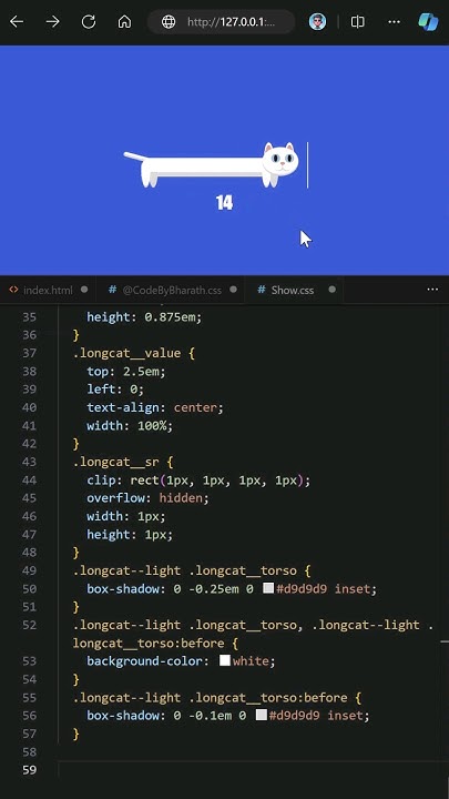 Day 048 😍mini Css Cat Slider Animation Coding Webdevelopment Htmlcss Frontend 