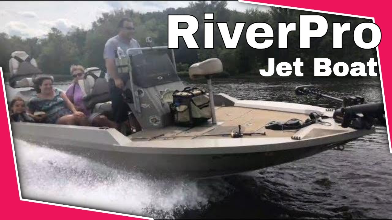 RiverPro skimming over the Susquehanna - Extremely shallow waters ...