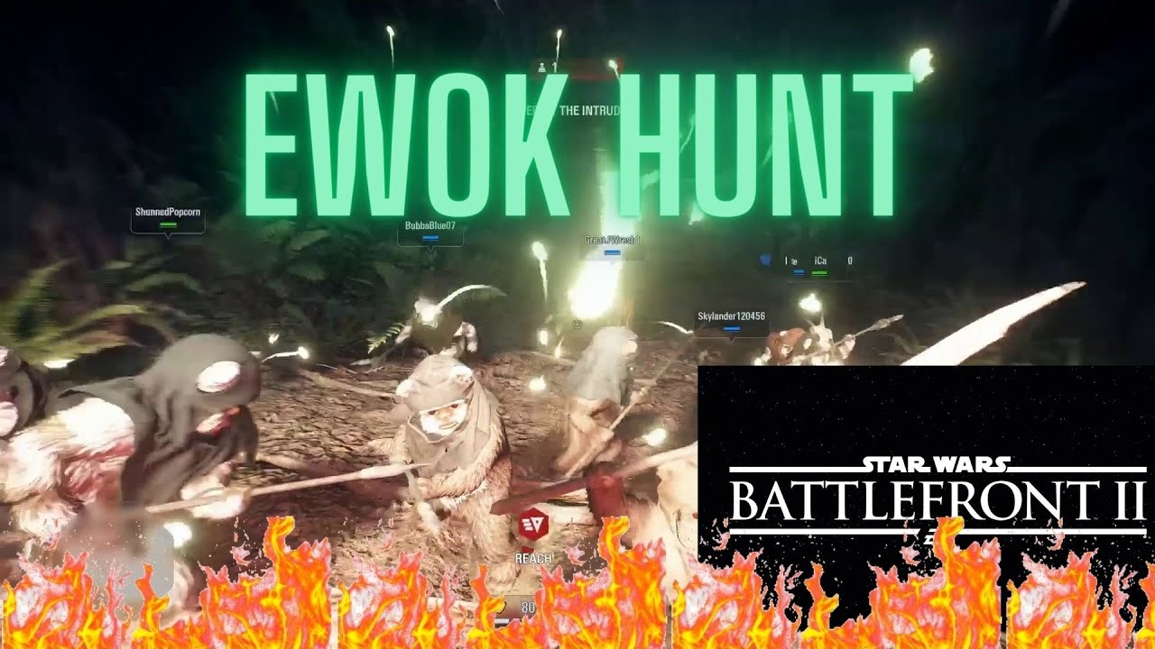 EWOK HUNT IS SCARY AS F@#K - YouTube