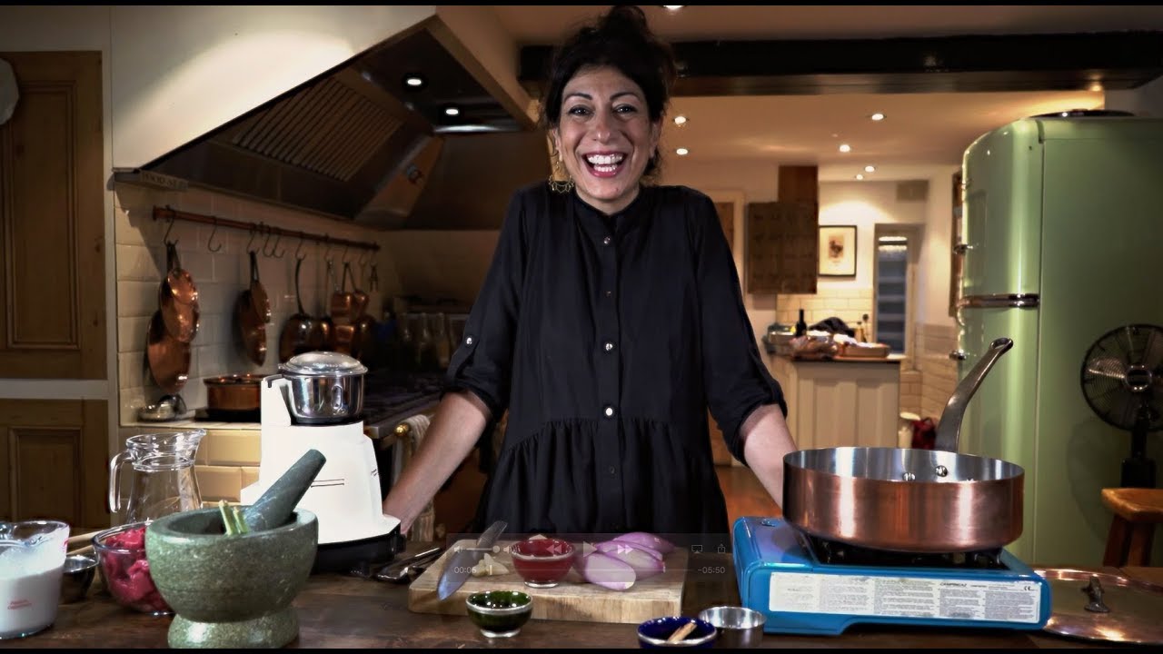 Budget batch cooking: Beef rendang curry with Georgina Hayden - YouTube