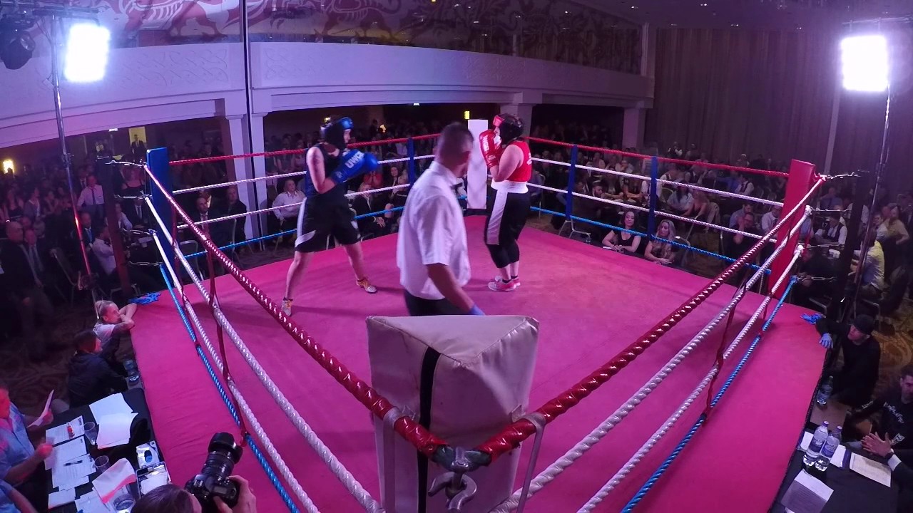 Ultra White Collar Boxing | Cardiff | Deb 'The Destroyer' Fuller - YouTube