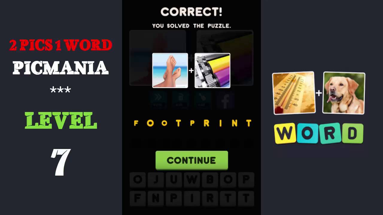 2-pics-1-word-picmania-level-7-all-answers-walkthrough-youtube