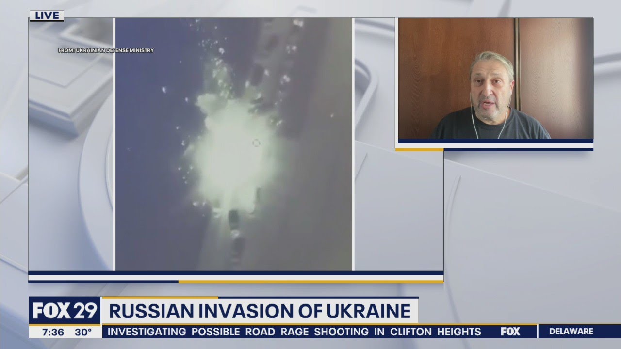 Retired Navy Captain details experience in Ukraine when Russia invaded ...