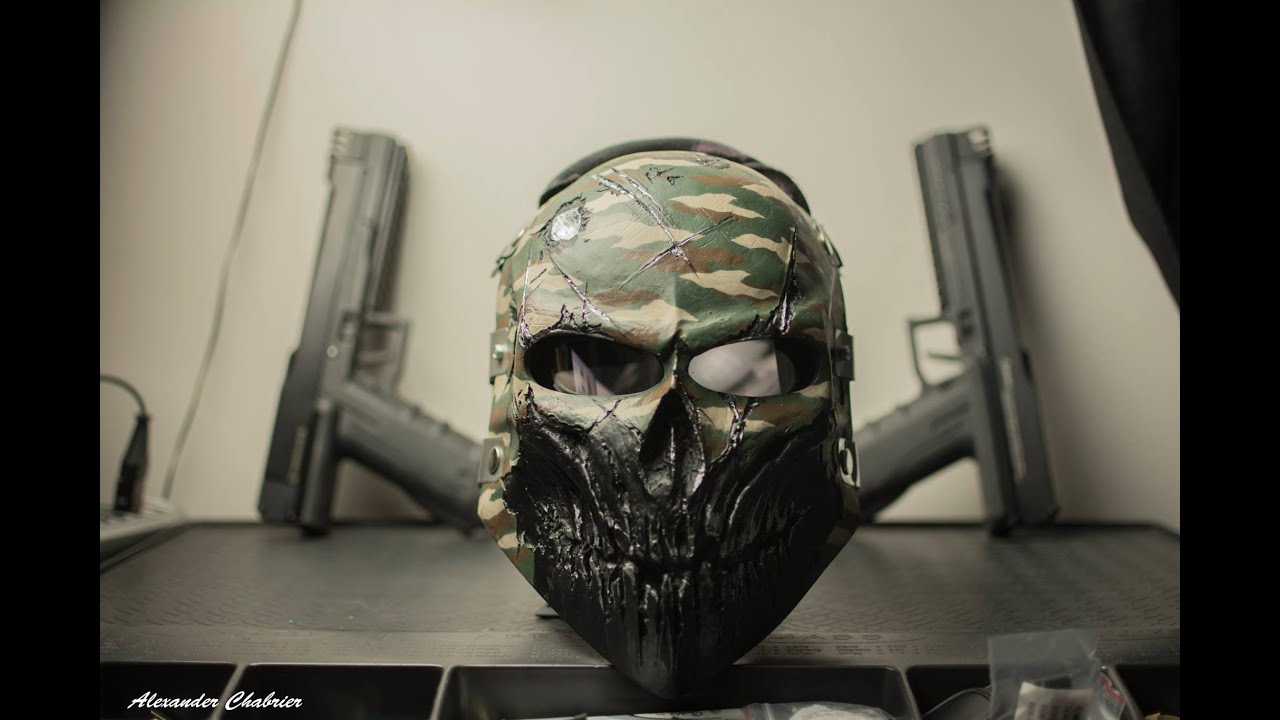 Review on cold blood art mask. - YouTube