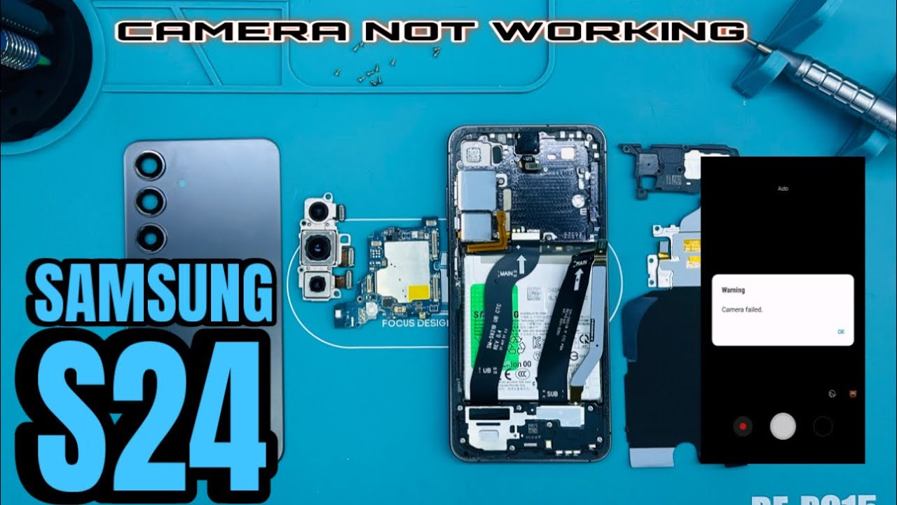 Samsung S24 Camera Failed Solution | Camara not working - YouTube