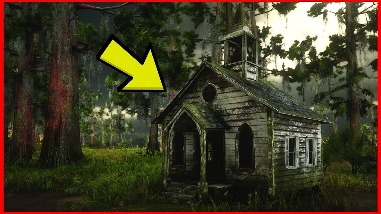 CREEPY TINY CHURCH EASTER EGG! (Red Dead Redemption 2 Easter Eggs ...