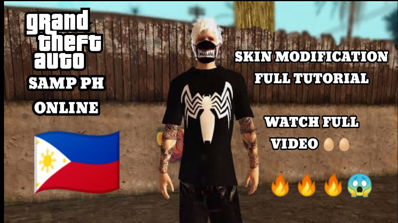 HOW TO MOD SKIN IN GTA SAMP PH. RPS.FULL TUTORIAL - YouTube