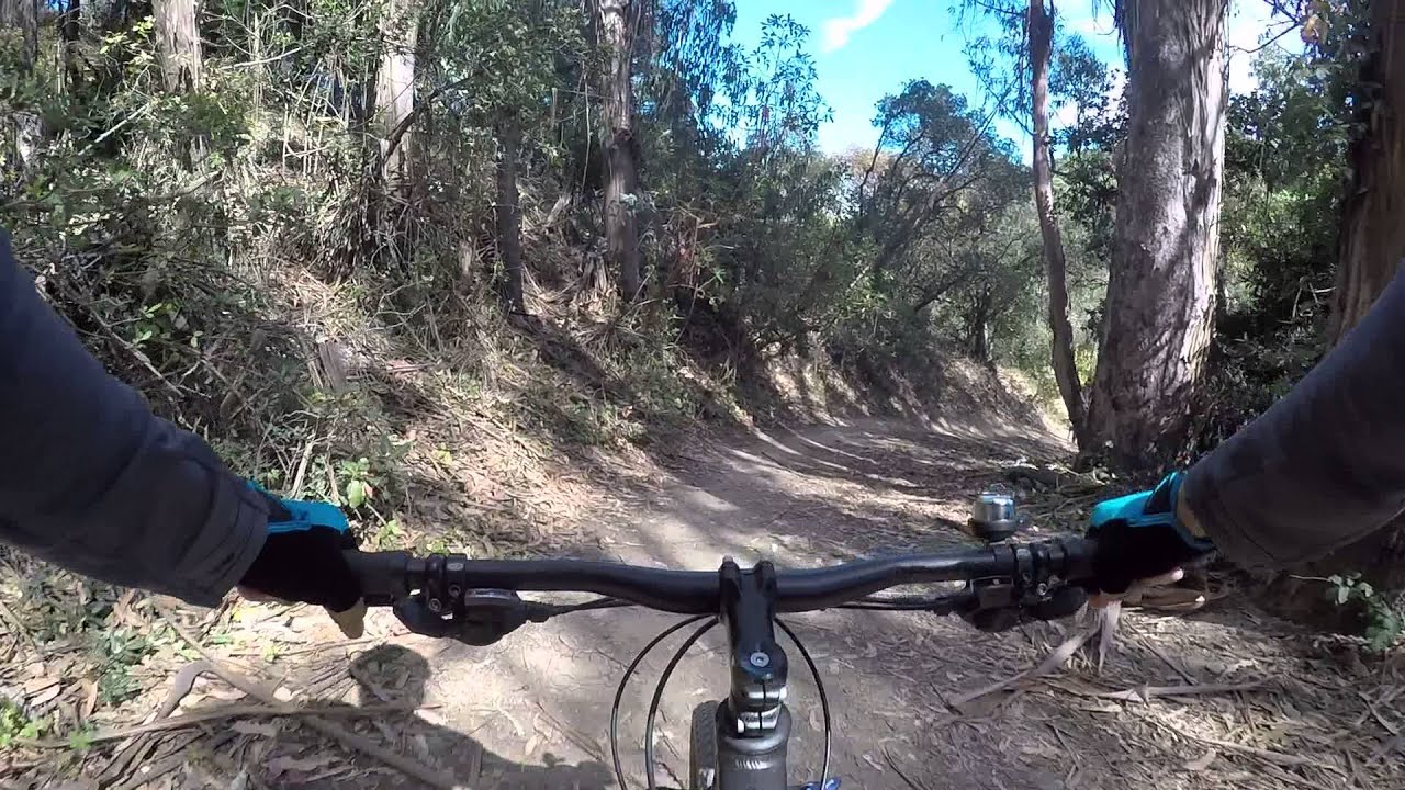 Redwood Regional Park mountain biking - YouTube