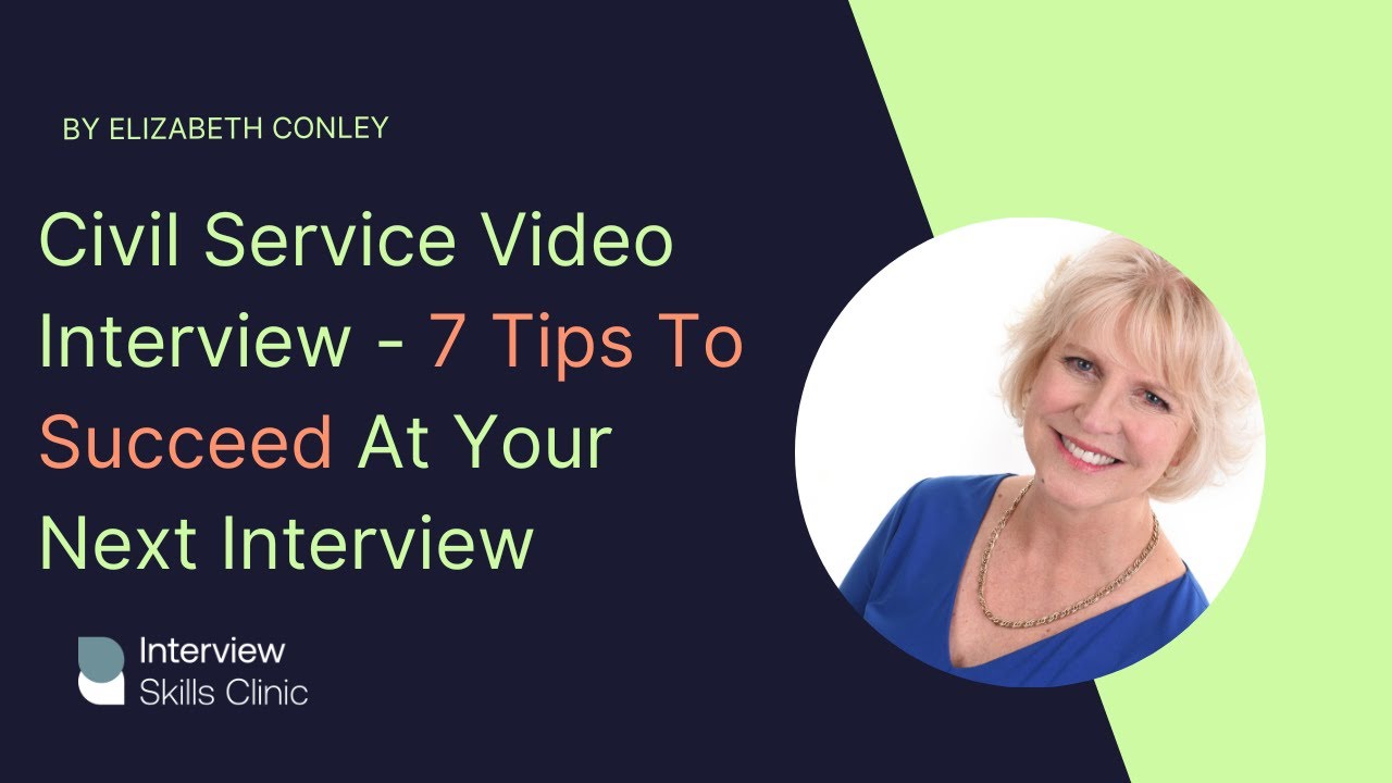 Civil Service Video Interview - 7 Tips To Succeed - YouTube