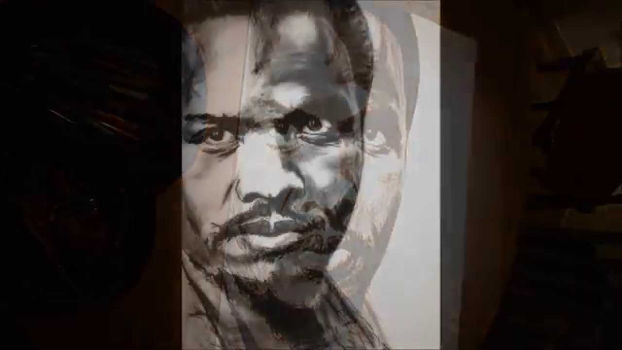 Peter Gabriel "Biko" speed drawing - YouTube