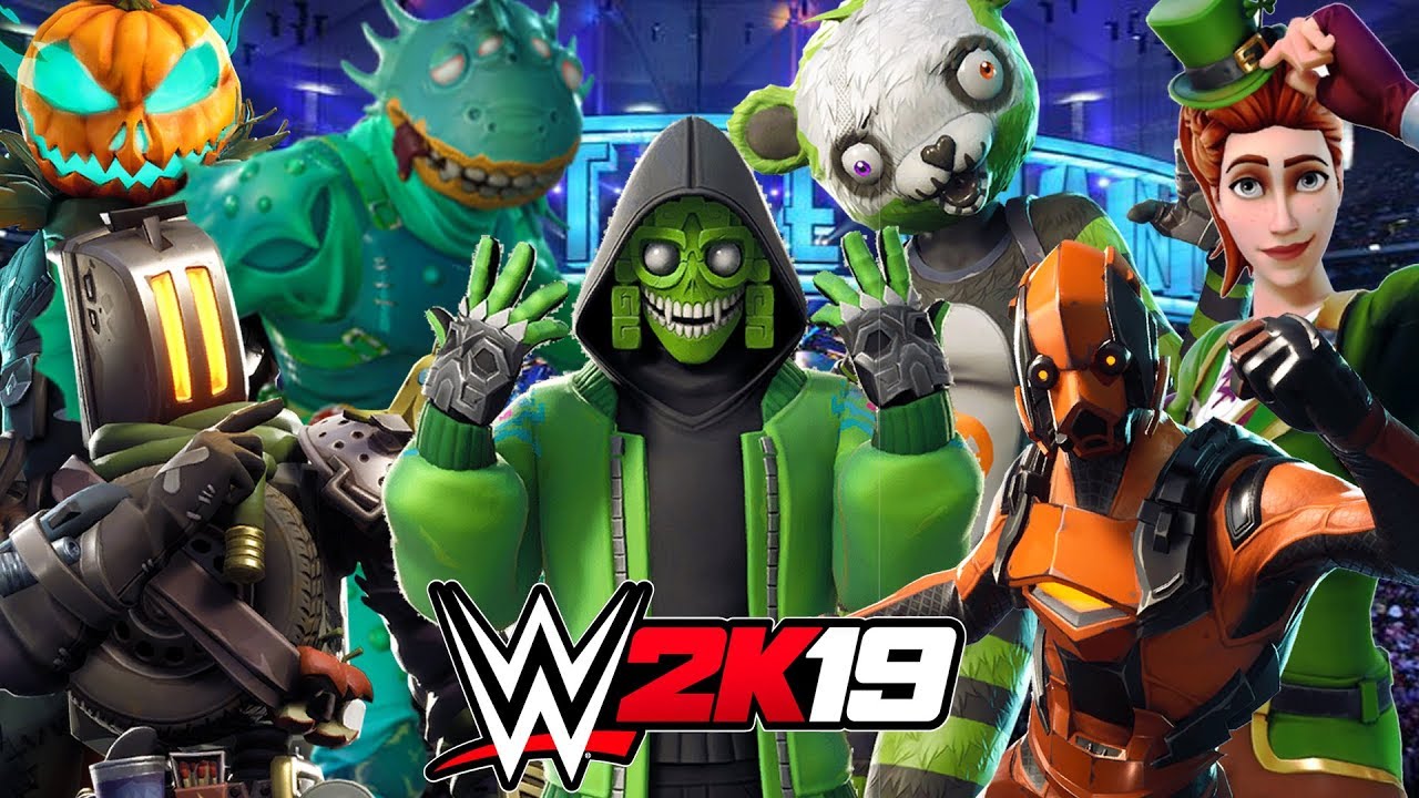 NEW FORTNITE ROYAL RUMBLE WWE 2K19 - YouTube