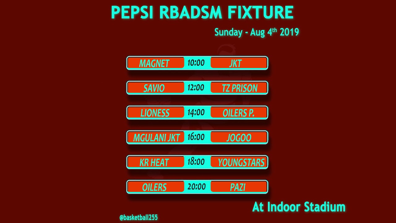 Timetable Sunday 4th Aug 2019 YouTube timetable-sunday-4th-aug-2019-youtube