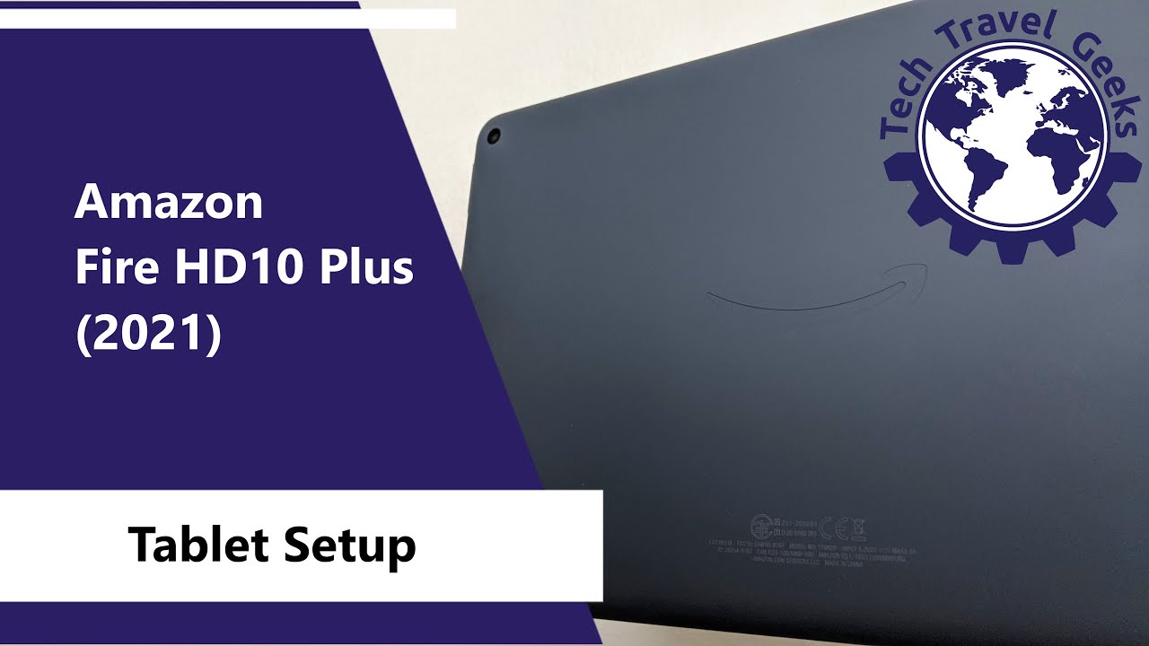 Amazon Fire HD 10 Plus Tablet Setup - YouTube