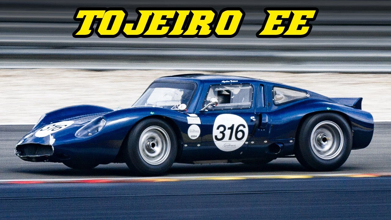 1965 Tojeiro EE Ford V8 | Small car BIG engine | Spa Classic 2024 - YouTube