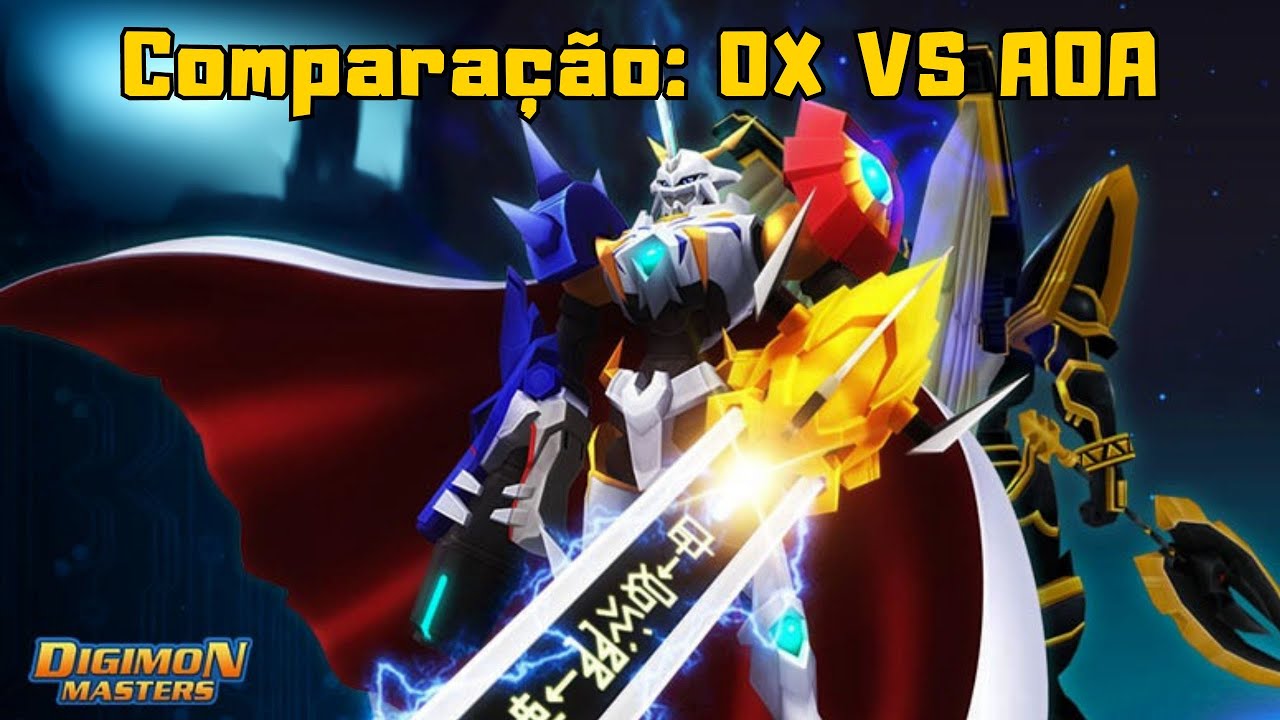 AOA e OX - Digimon Masters Online - YouTube