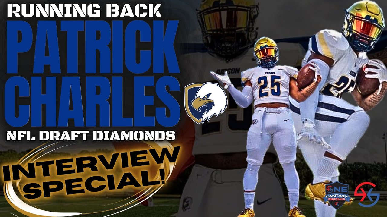 NFL Draft Sleepers - PATRICK CHARLES (RB) - 2025 NFL Draft Diamonds ...