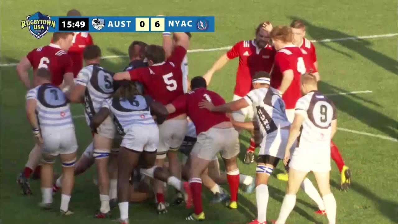 Maul Defense: AUSTIN Huns (Kyle Breytenbach) vs NY AC D1 National Final ...