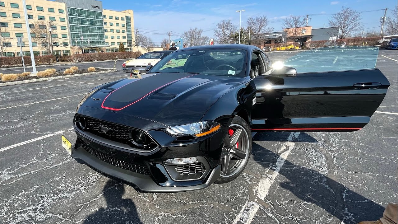 Ford Mustang Mach 1 ride along - YouTube