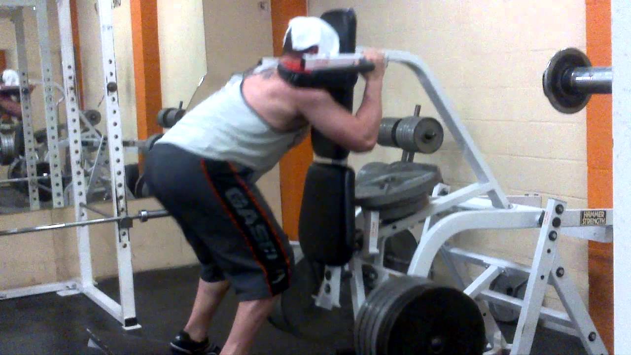 Reverse Hack Squats - YouTube