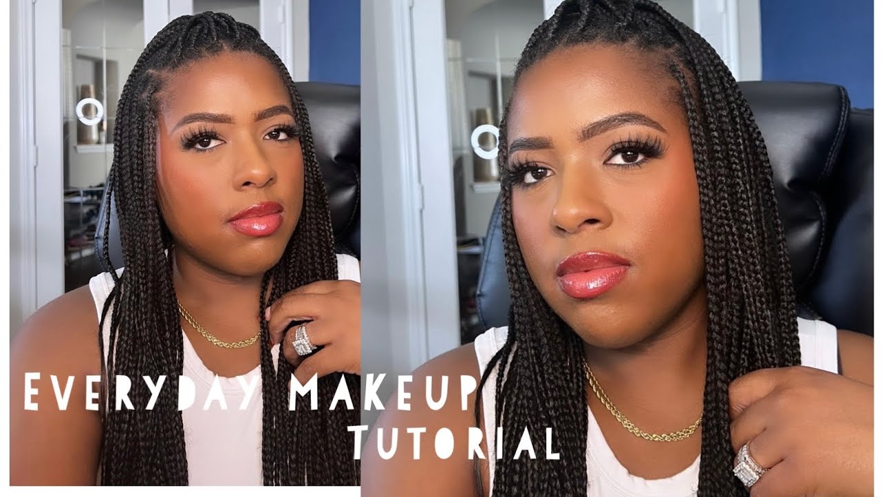 Everyday Natural Makeup Tutorial | Easy makeup | WOC - YouTube