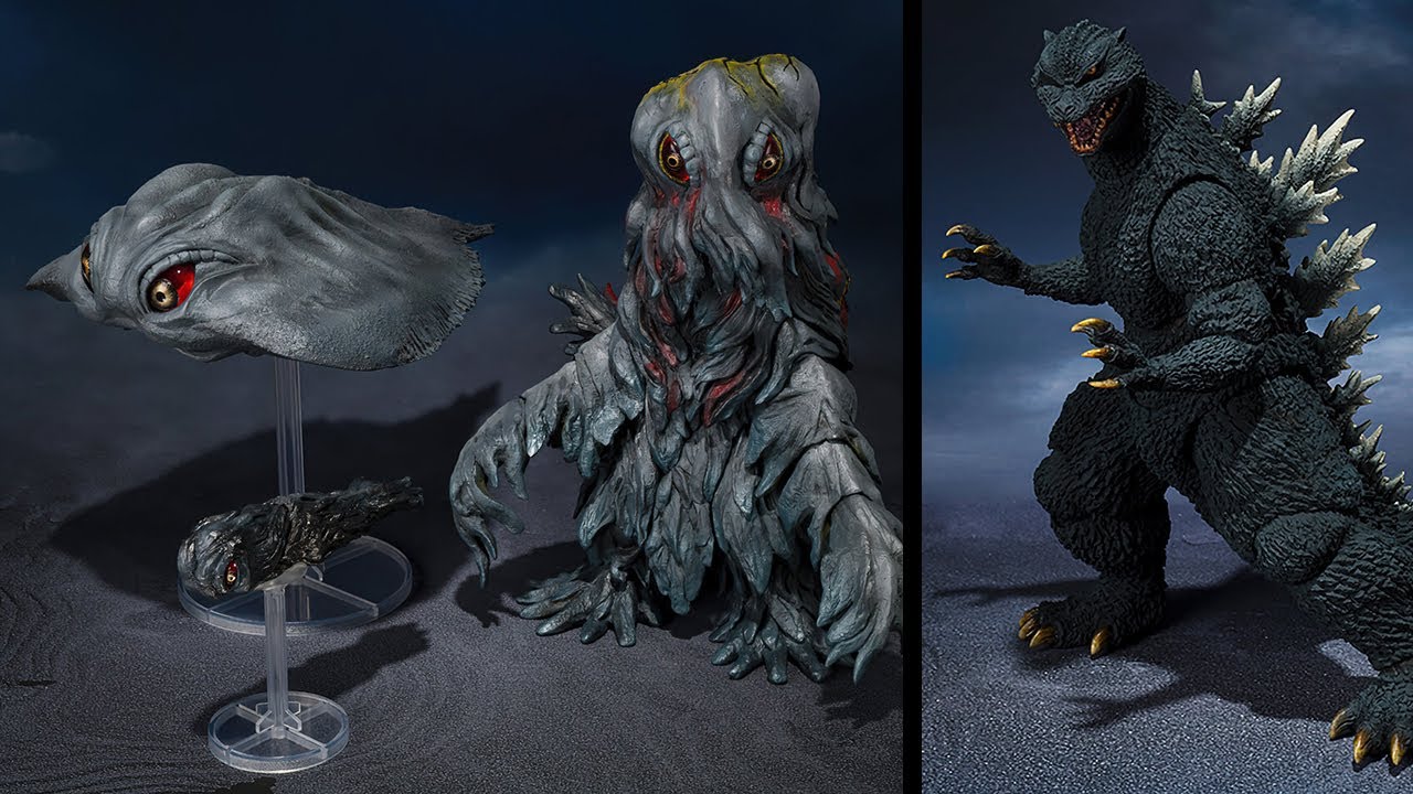 S.H. MonsterArts Hedorah and Godzilla 2004 Ordering Info and Official ...