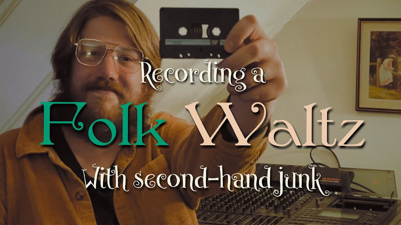 Recording a Pixar-Inspired Folk Waltz On Cassette // Tascam 688 - YouTube