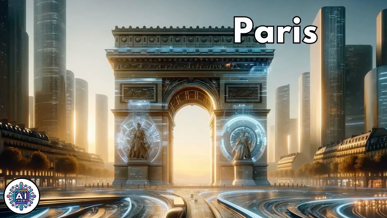 Asking AI how Paris will look in 2100 - YouTube
