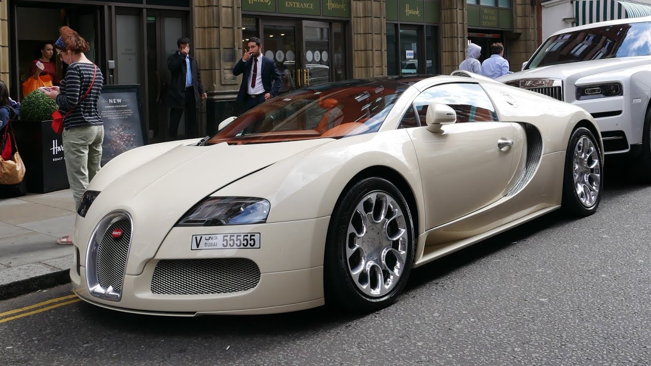 1 of 150 Bugatti Veyron 16.4 driving | Start up, long driving, Carporn ...