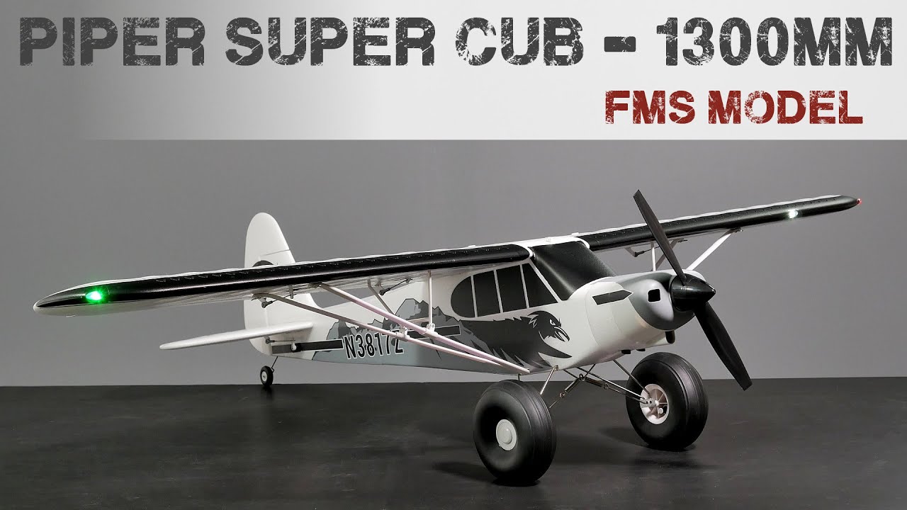 Piper Super Cub 1300mm - FMS Model - YouTube
