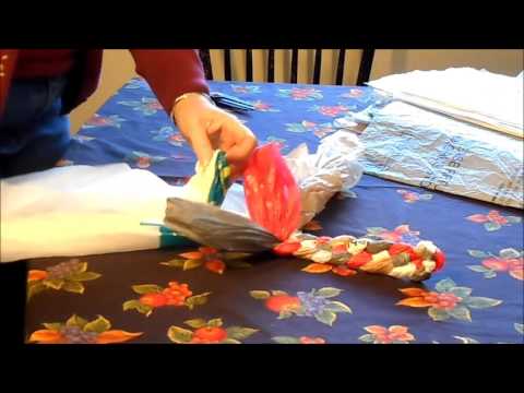 Braided Plastic Bag Rug part 1 - YouTube