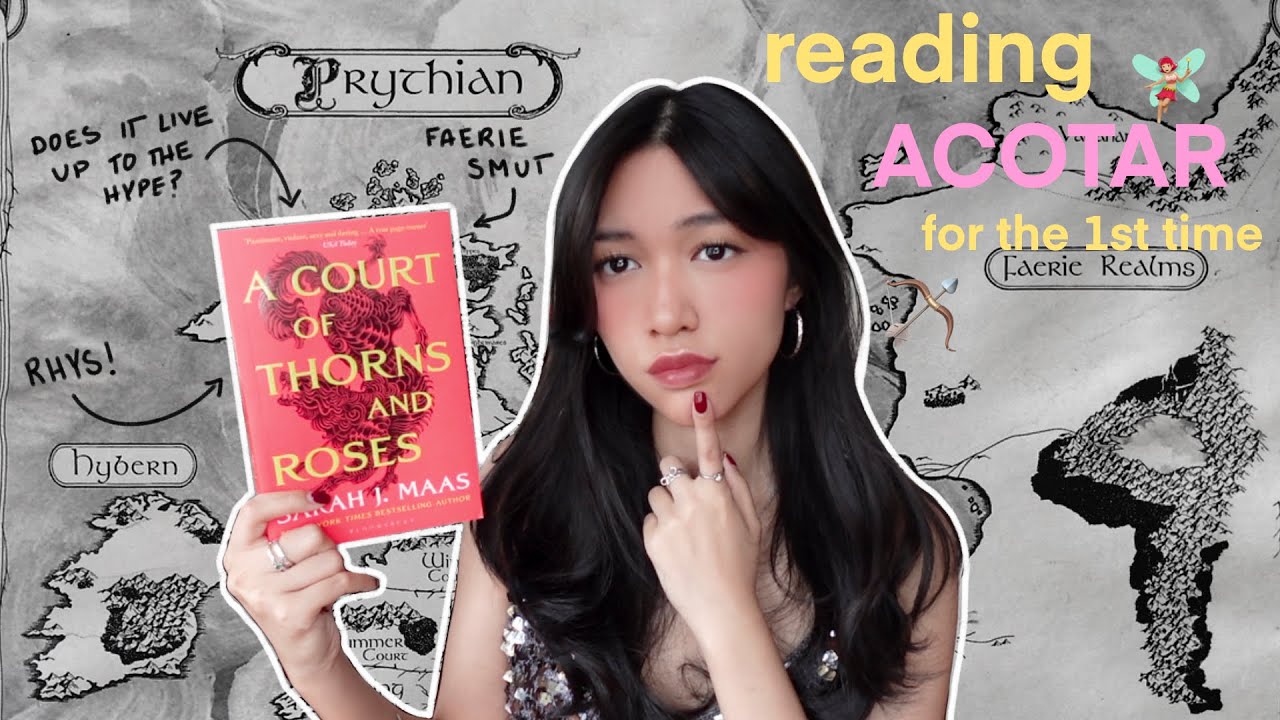 i read ACOTAR for the first time...🧚🏼‍♀️🐉🏹 | A Court Of Thorns & Roses ...