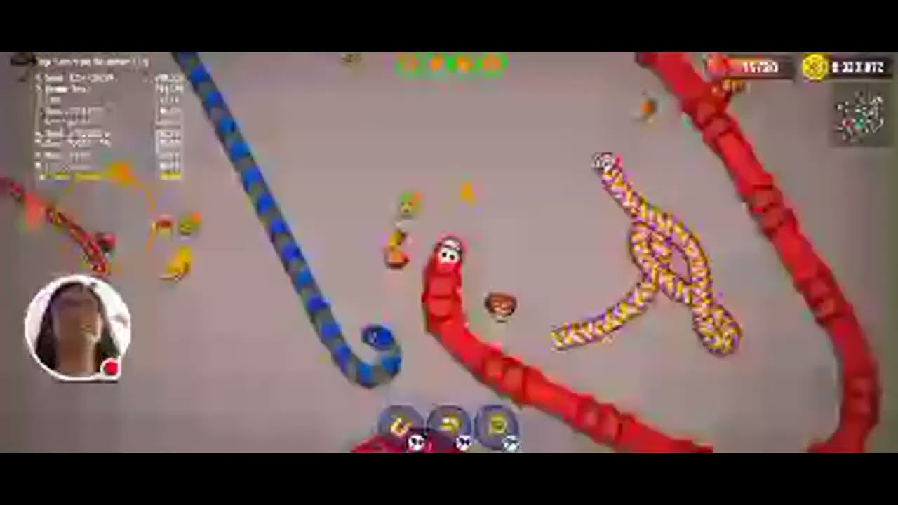 Wormszone.io Red Worm, Trolling Worm II Ginger Duke - YouTube