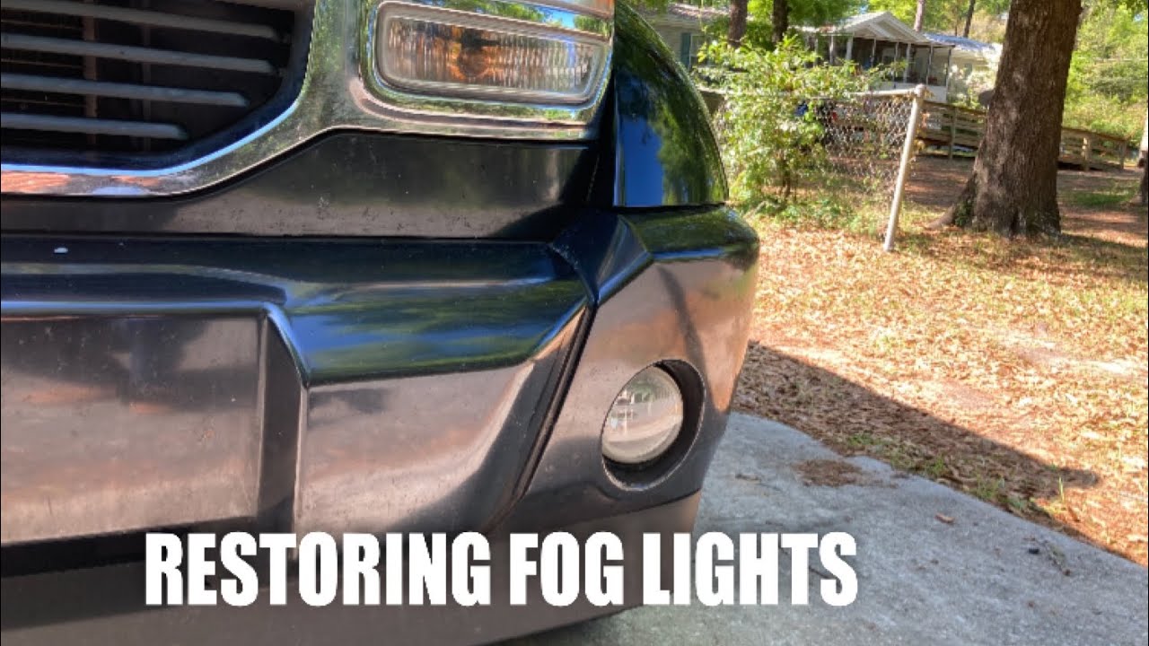 Restoring fog lights 2008 Dodge Nitro with 3m kit - YouTube