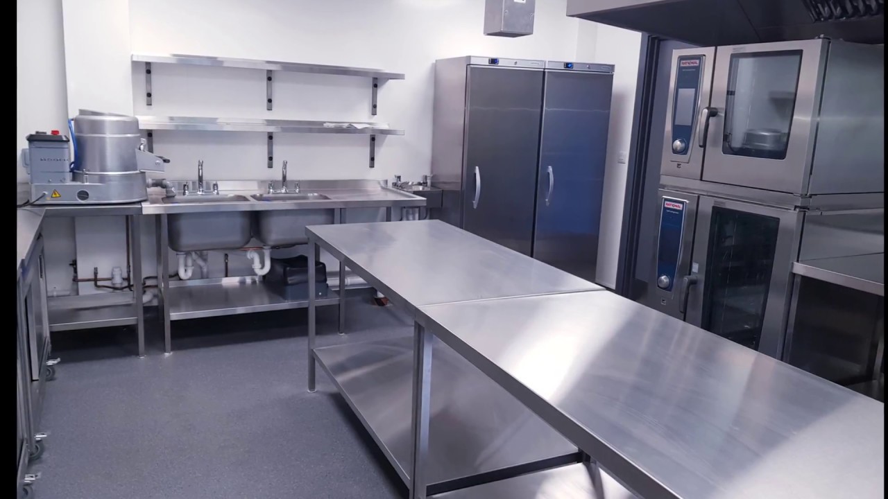 Commercial Kitchen Design - Community Centre - YouTube