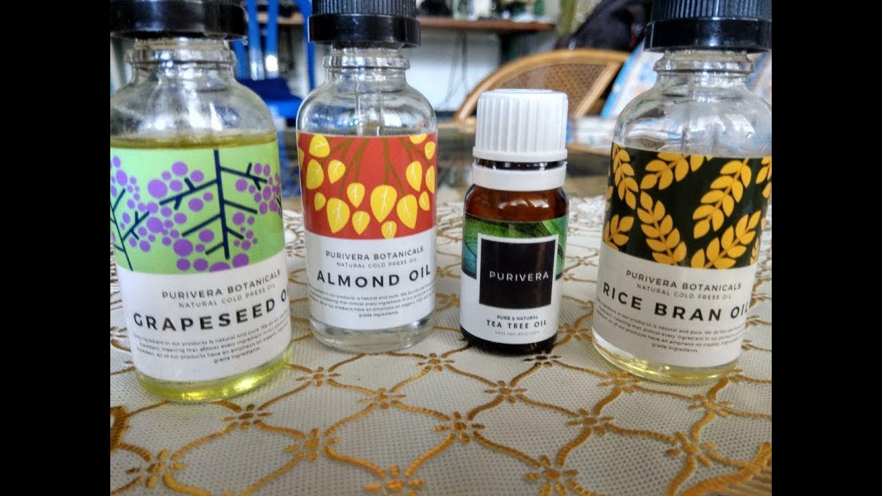 REVIEW PURIVERA BOTANICALS OIL - YouTube