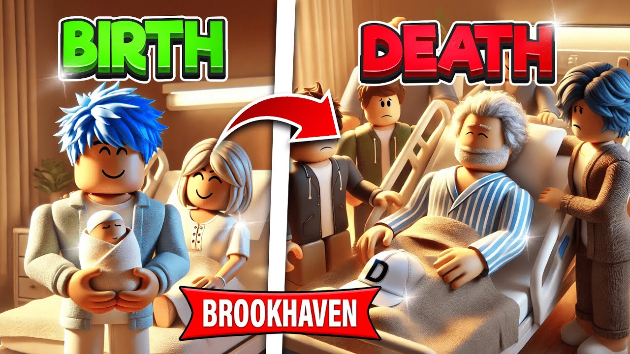 TOP BIRTH TO DEATH VIDEOS IN BROOKHAVEN! FULL COMPILATION #roblox # ...