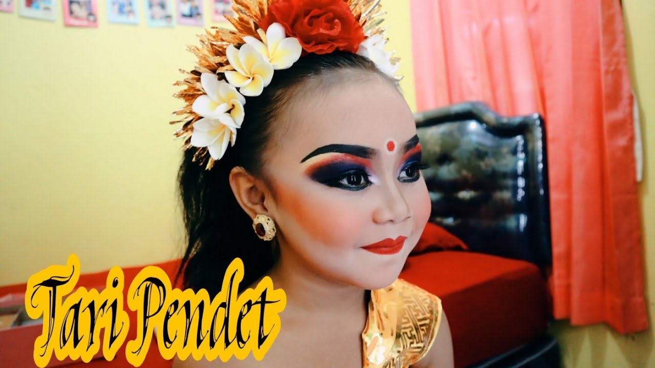 Tutorial Makeup Lengkap Tari Pendet Anak-anak - YouTube
