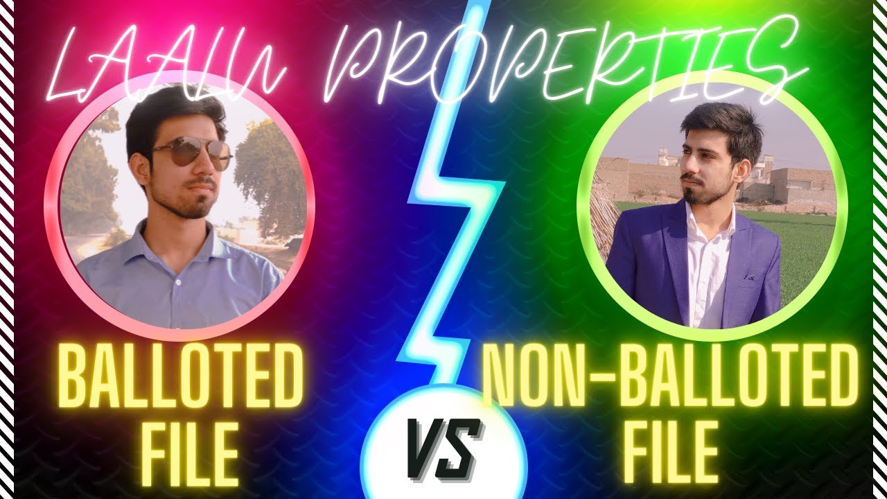 Balloted VS Non-balloted Plot File | Ka Matlab Kia Ha? Difference ...