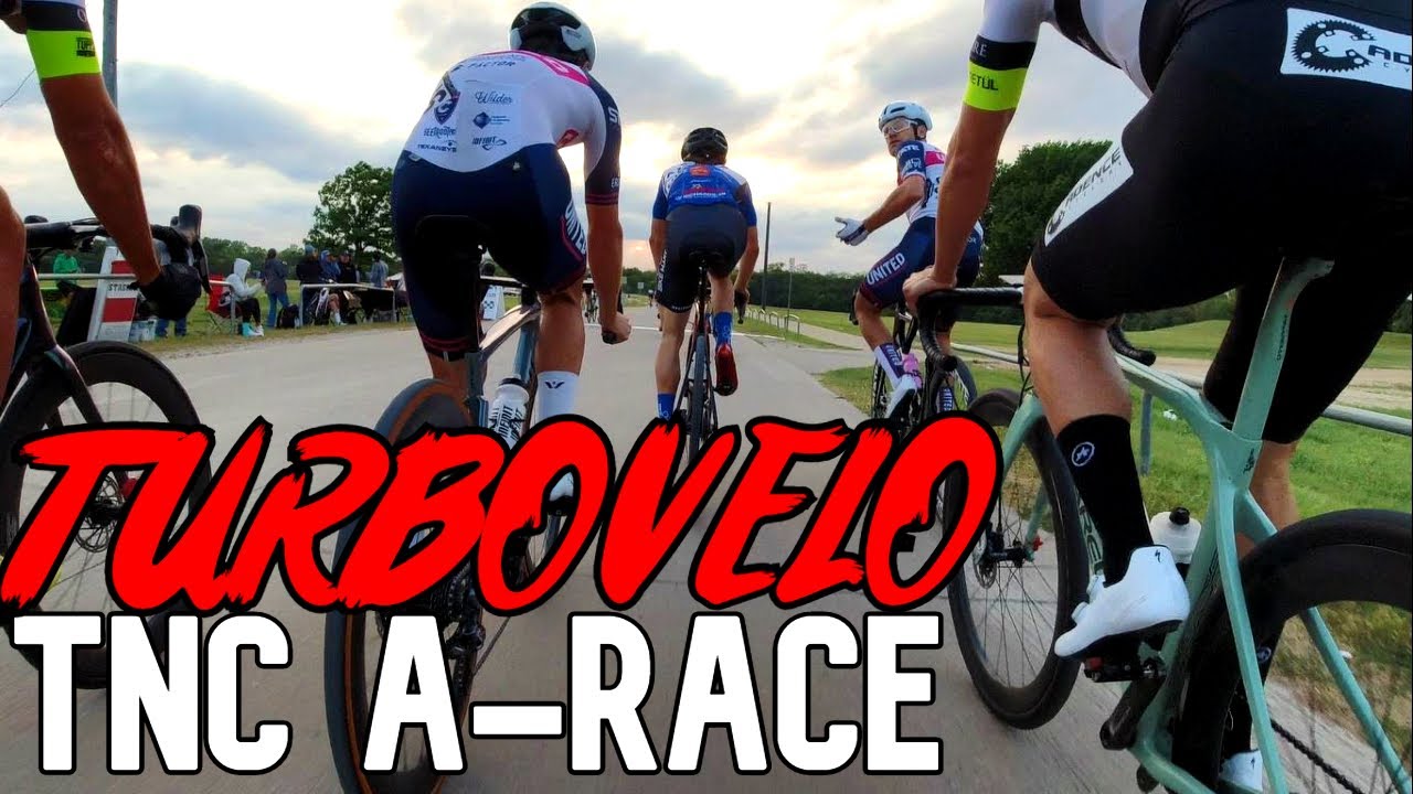 Chasing Wheels! TurboVelo Tues Night Crit A RACE! - YouTube