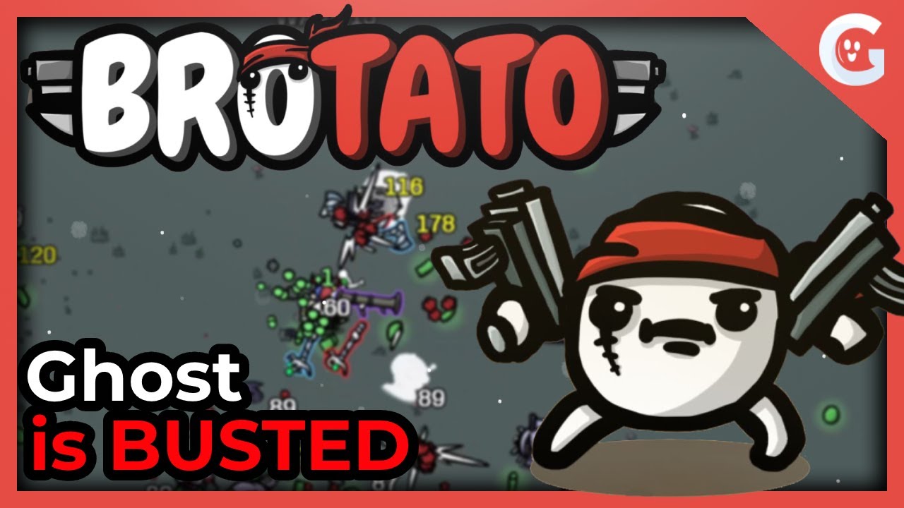 Ghost is actually BUSTED! | Brotato: Early Access - YouTube