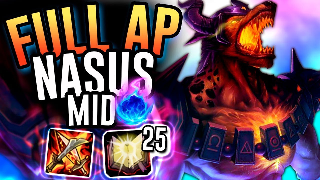 IS FULL AP NASUS MID OP IN SEASON 9?! - Off Meta Monday - AP Nasus Mid ...