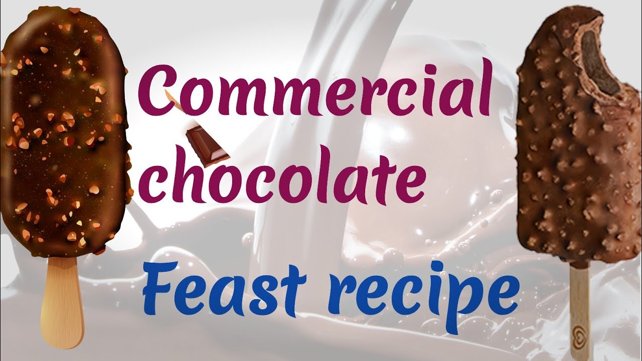 How to make chocolate feast|How to make commercial chocolate feast|# ...