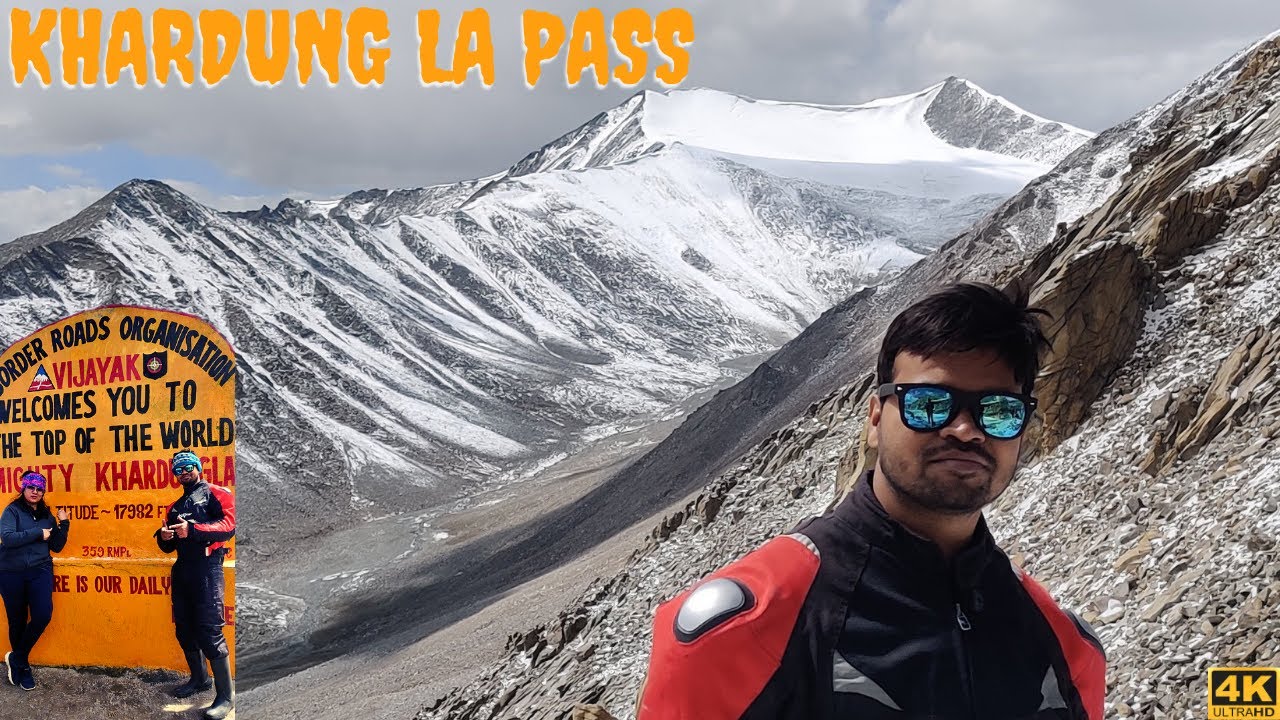 Khardunga La Pass World's Highest Pass in Leh Ladakh ll Leh to Khardung ...
