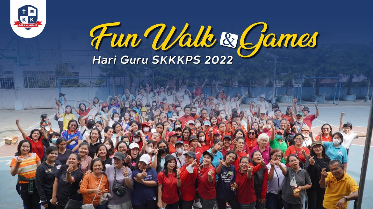 Fun Walk & Fun Games Hari Guru | Highlight SKKKPS - YouTube