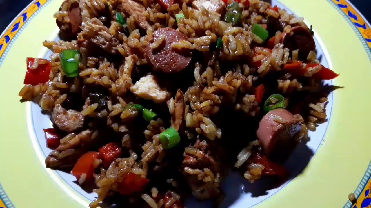 Receta de Arroz chaufa *comida casera peruana. - YouTube